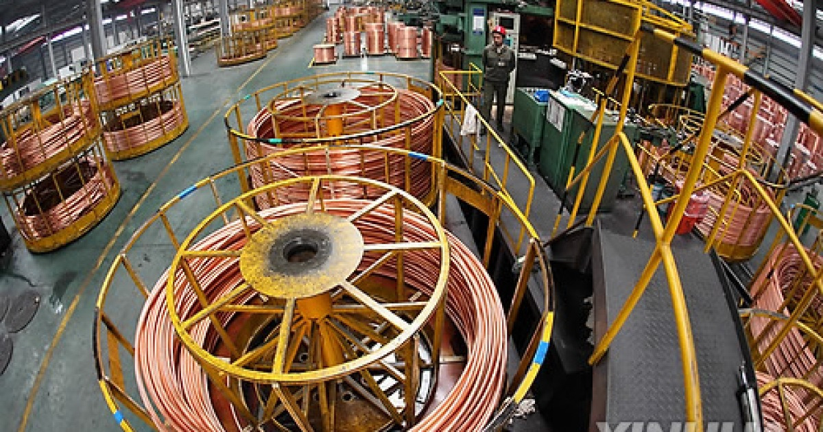 #CHINA-ZHEJIANG-COPPER PRICE-MANUFACTURING-RECOVERY (CN)