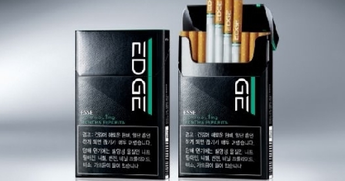 〈스포츠칸〉천연 프리미엄 멘솔 적용한 '에쎄 엣지 멘솔' 출시