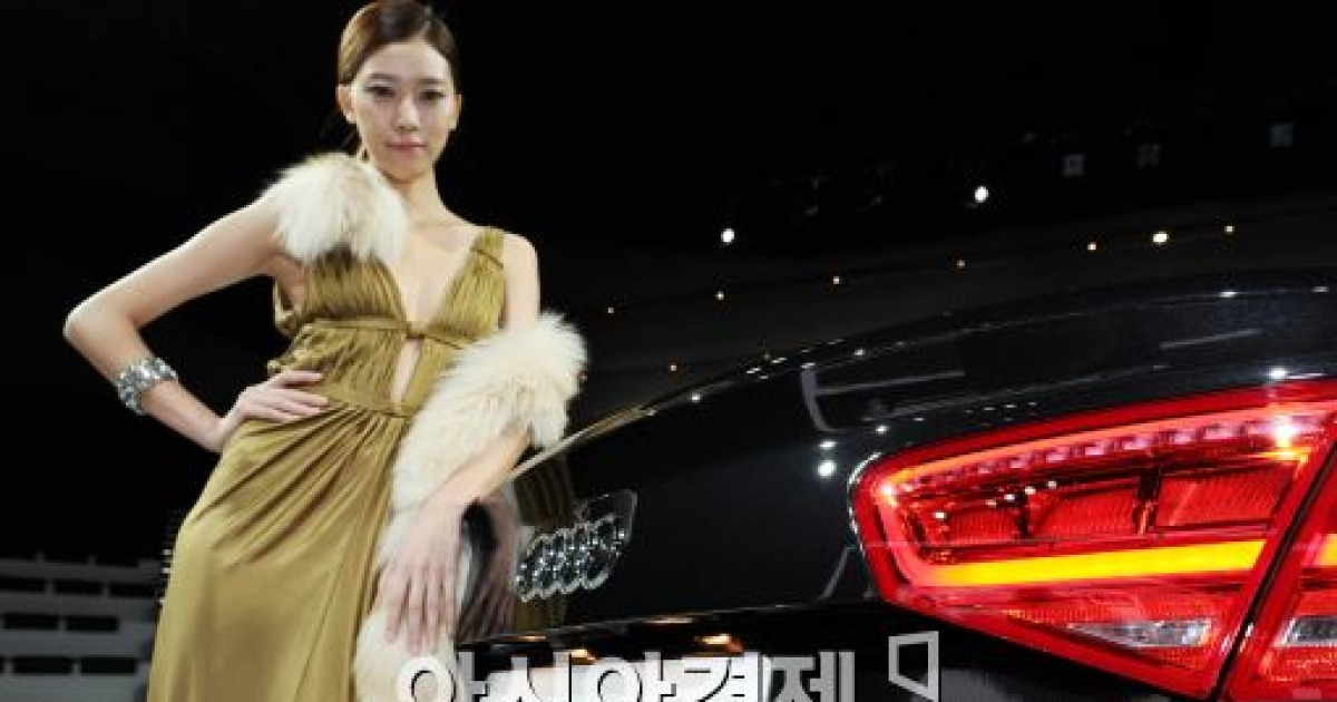 [포토]G20 의전차량 '뉴 아우디 A8'