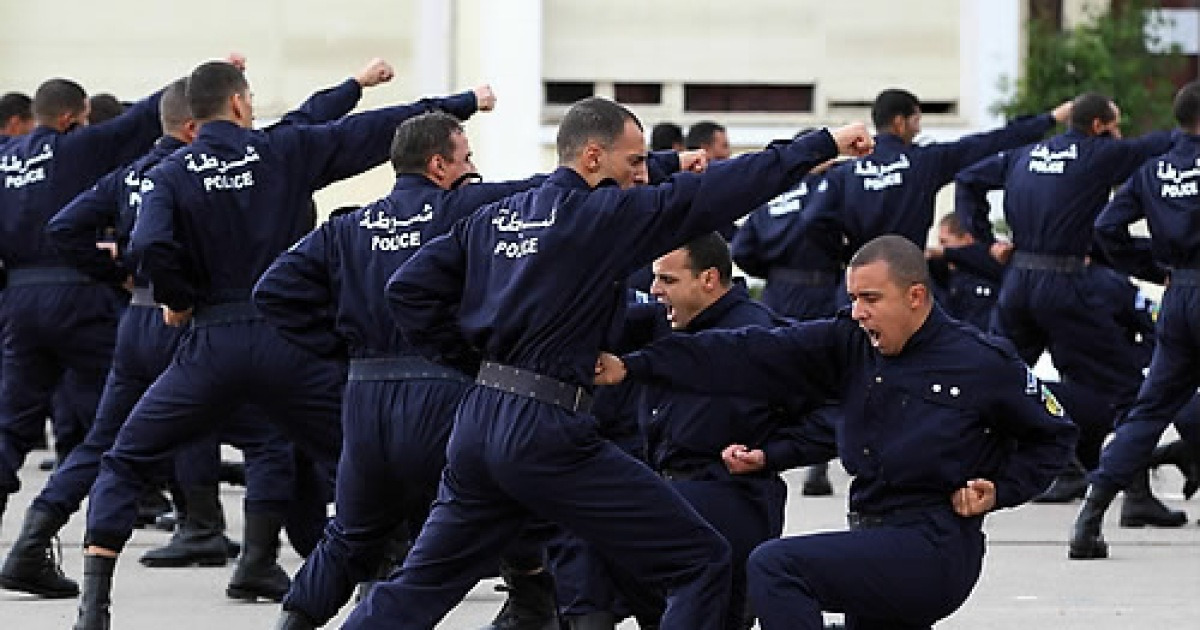 ALGERIA POLICE ACADEMY GRADUATION CEREMONY