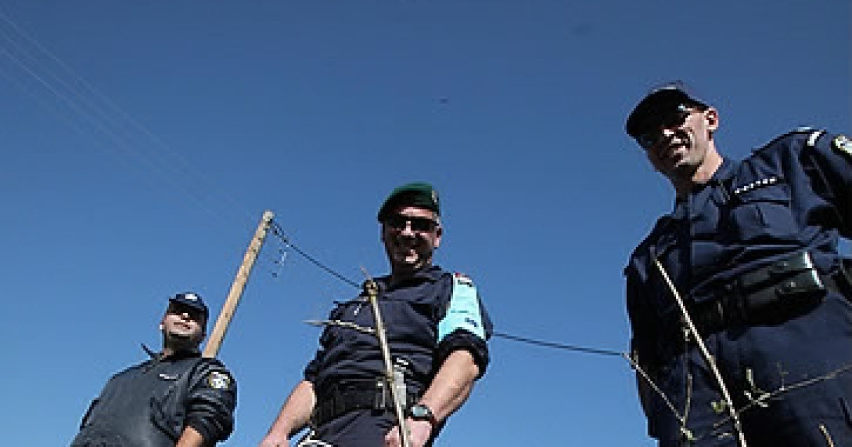 GREECE FRONTEX BORDERS POLICE
