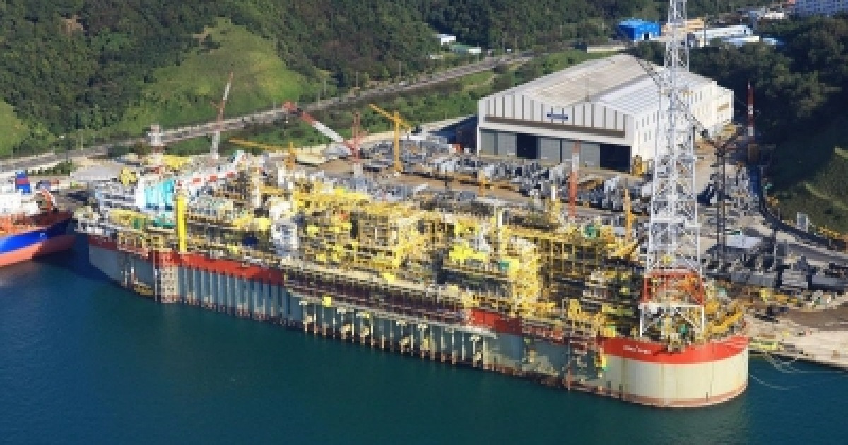 현대重, 세계 최대 규모 FPSO 완공