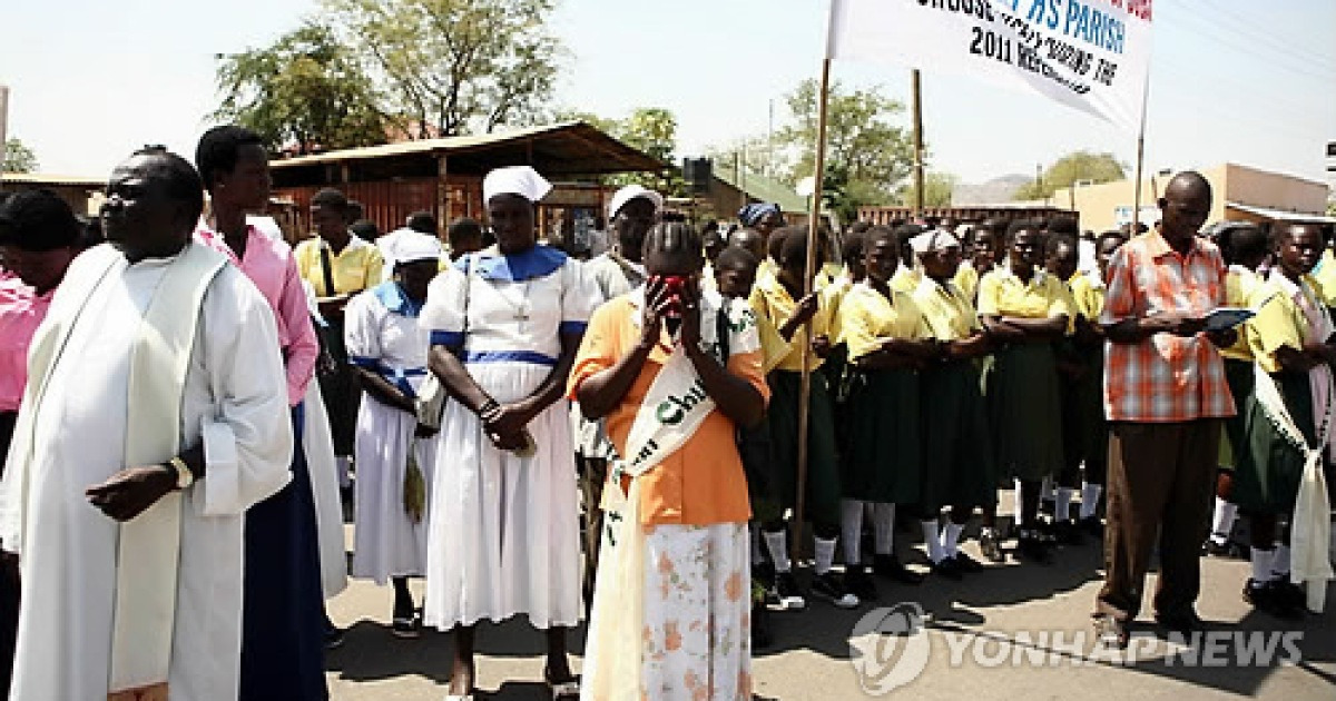 SUDAN JUBA SOUTH SUDAN REFERENDUM PROTEST