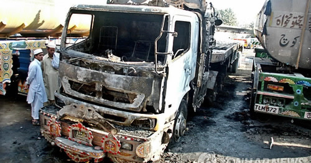 PAKISTAN NATO OIL TANKERS