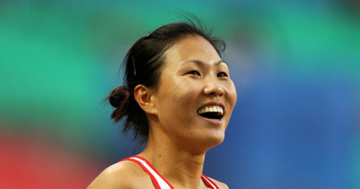 [AG 육상] 이연경, 女 100m 허들 금메달 획득