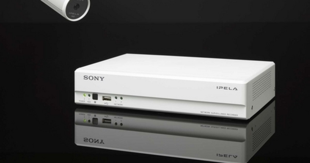 소니, '초소형 풀HD 네트워크 카메라·레코더' 출시