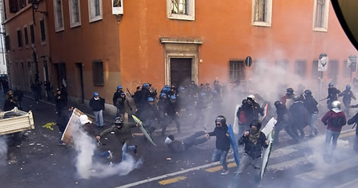 ITALY PROTEST GOVERNMENT