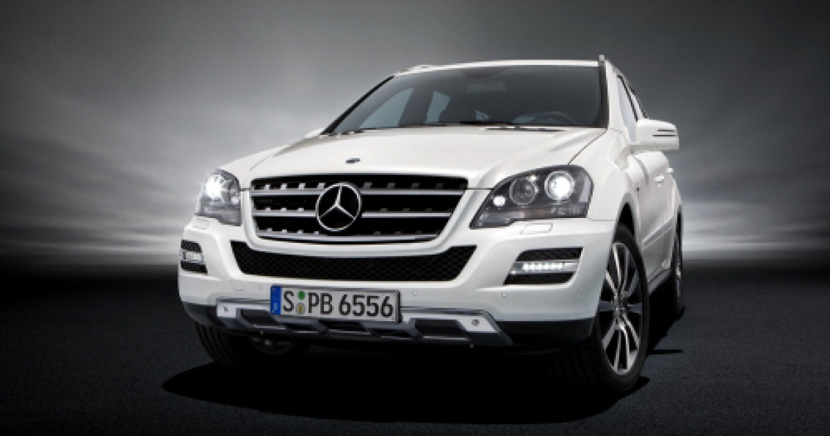 [시승기]벤츠 SUV, AMG를 만나다 'ML300 CDI'