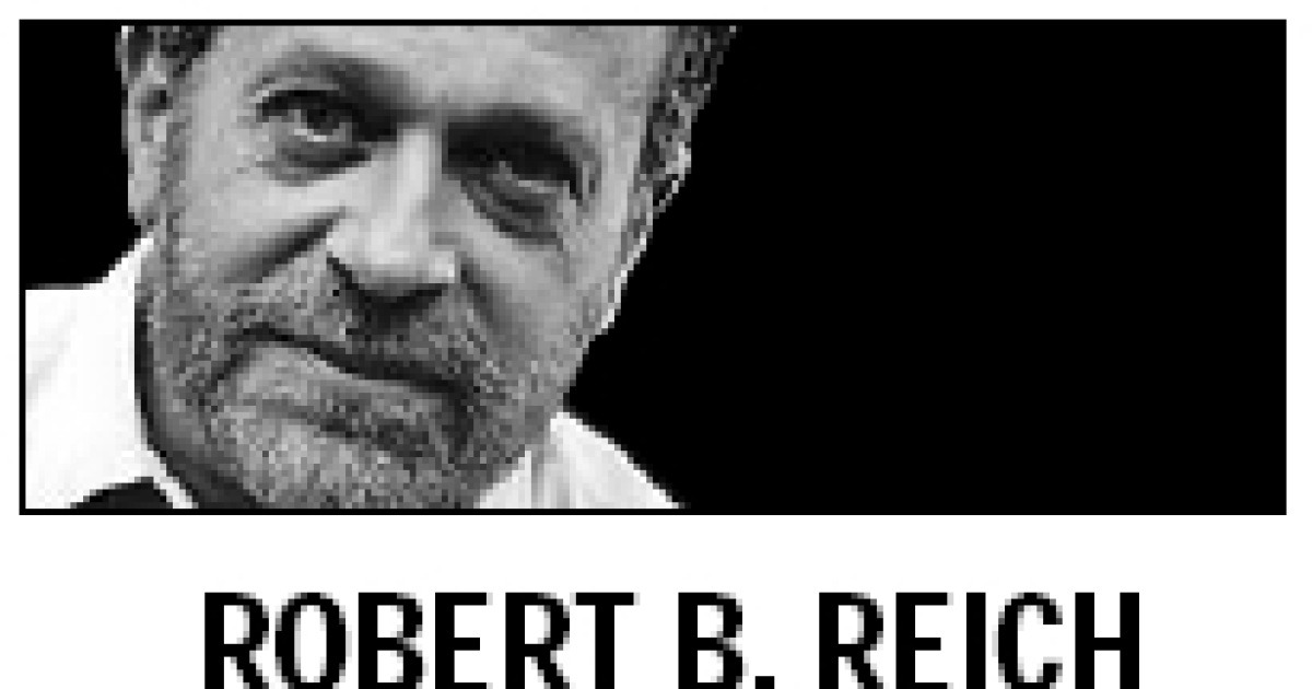 [Robert B. Reich] A new era of bipartisanship in 2011?