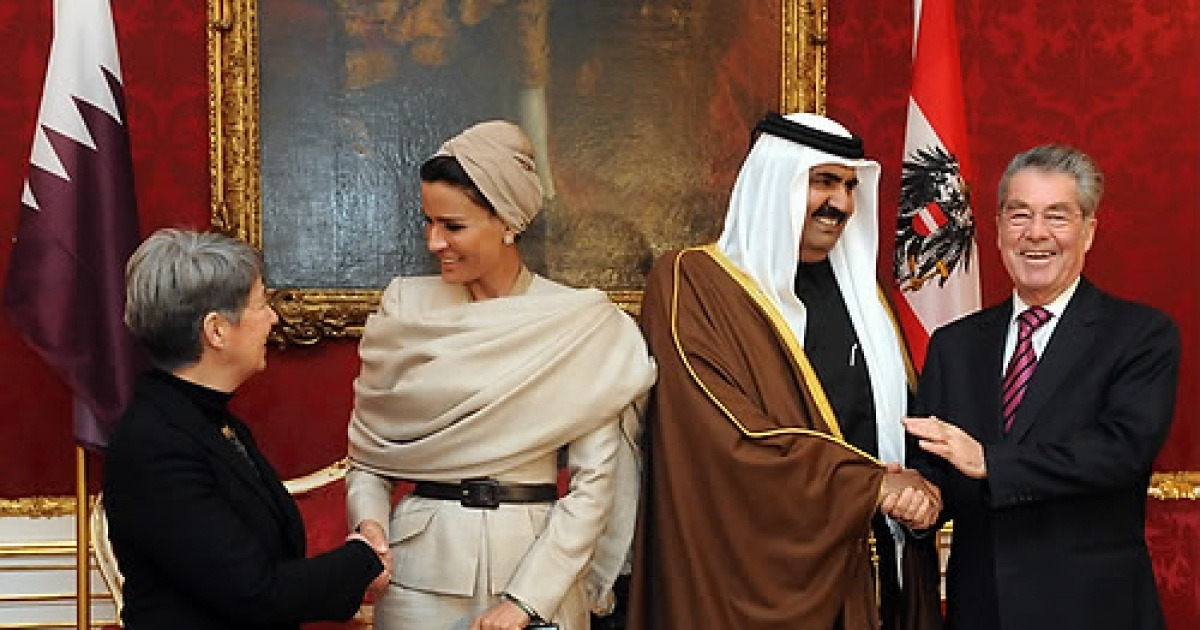 AUSTRIA QATAR EMIR VISIT