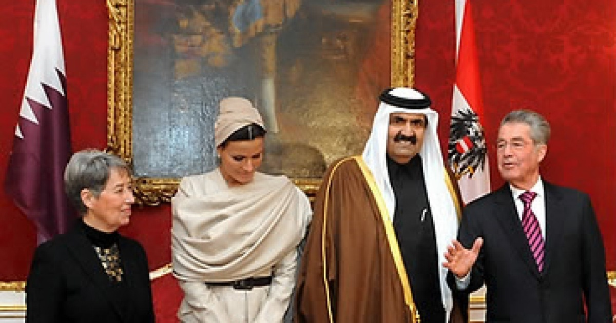 AUSTRIA QATAR EMIR VISIT