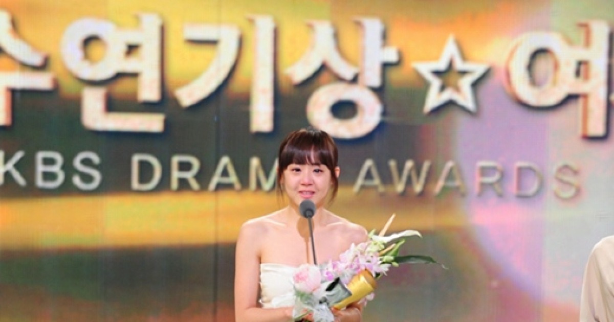 'KBS 연기대상' 문근영 시청률 발언 "제작 시스템 개선 됐으면"