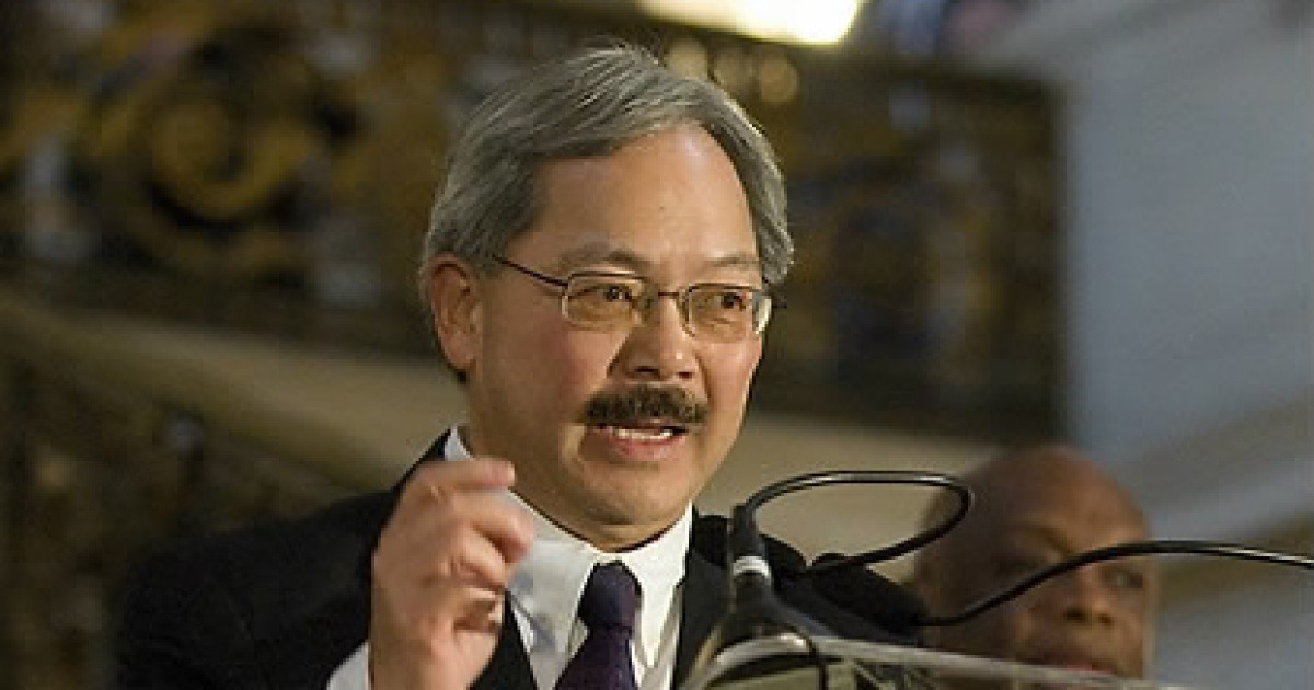 USA SAN FRANCISCO MAYOR ED LEE