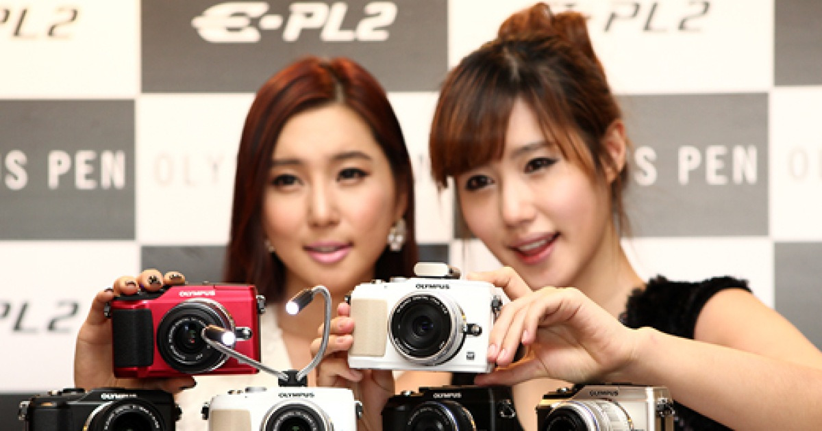[포토] PEN E-PL2 신제품 발표회 '올림푸스가 1년 만에 선보이는 하이브리드 카메라~'