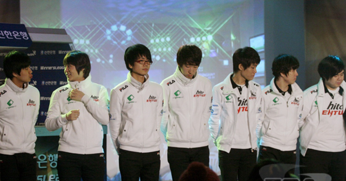 웅진 vs 하이트, 신한은행 위너스리그 10-11 3R