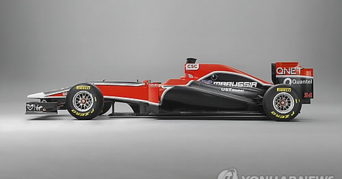 BRITAIN FORMULA ONE MARUSSIA VIRGIN RACING