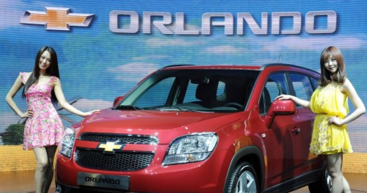 GM Daewoo unveils first Chevy model