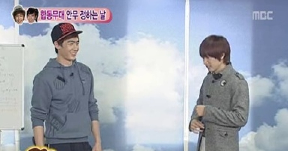 '우결' 닉쿤-은혁 '엘리베이터' 댄스 도전..JYP+SM '묘한 만남'