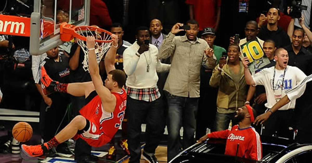 USA BASKETBALL NBA ALL-STAR SLAM DUNK CONTEST