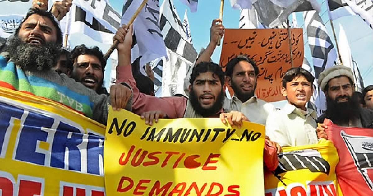 PAKISTAN PROTEST RAYMOND DAVIS
