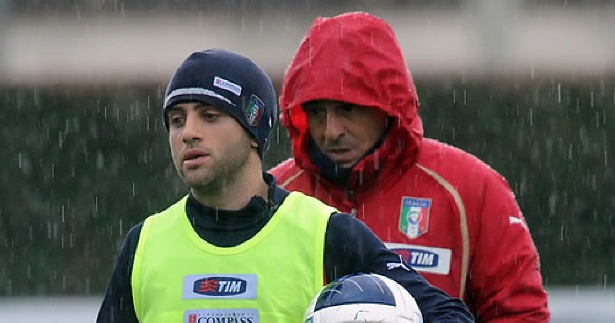 ITALY SOCCER FRIENDLY TRAINING