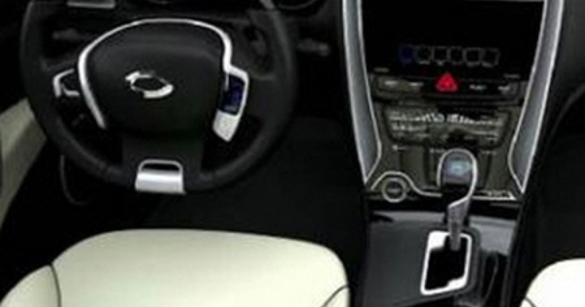 [사진]르노삼성 'SM7 후속' 센터페시아 디자인