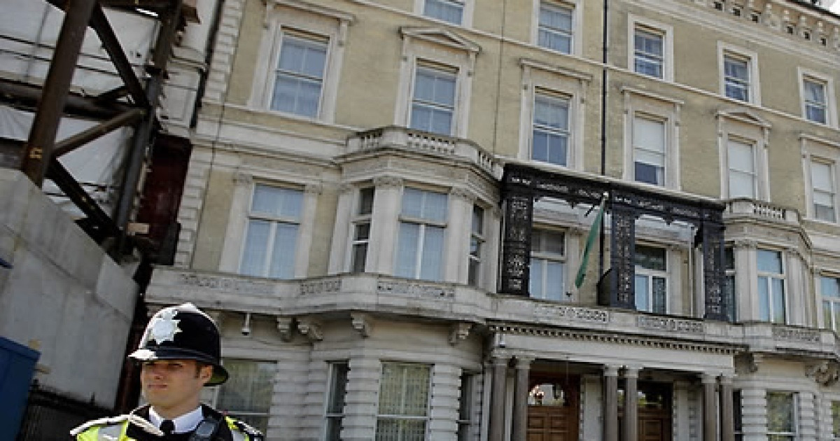 BRITAIN LIBYA EMBASSY