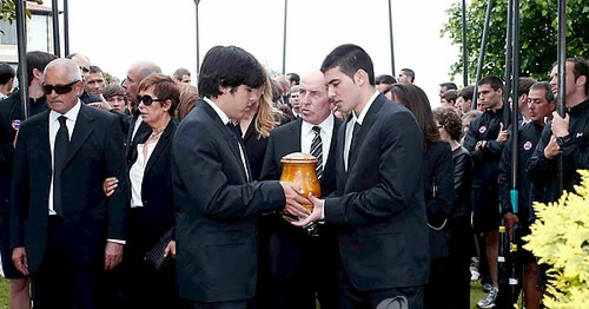 SPAIN GOLF FUNERAL SEVERIANO BALLESTEROS