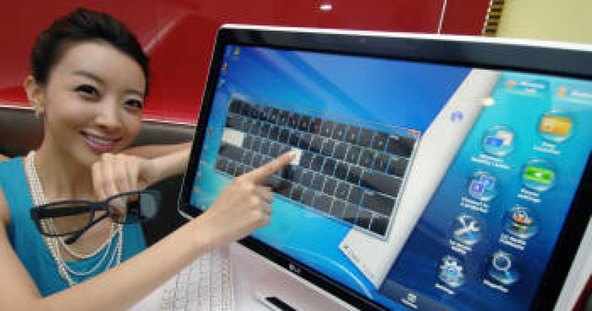 LG전자, 인텔과 협력작 첫 올인원 PC 'V300' 공개