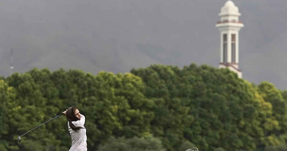 Mideast Iran Golf