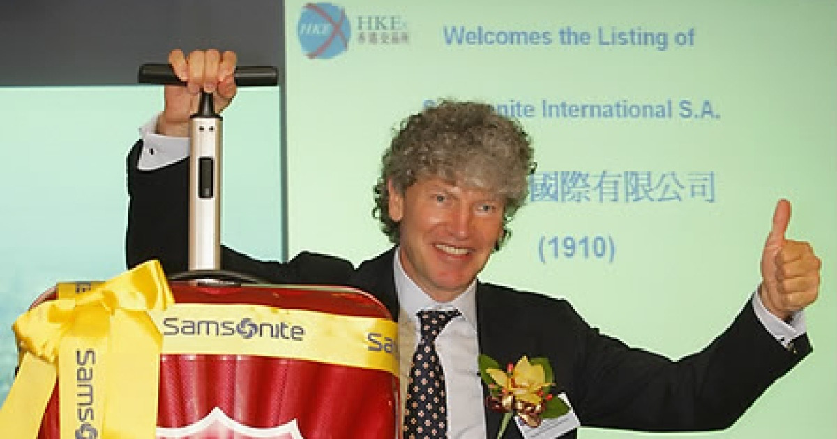 CHINA HONG KONG SAMSONITE IPO