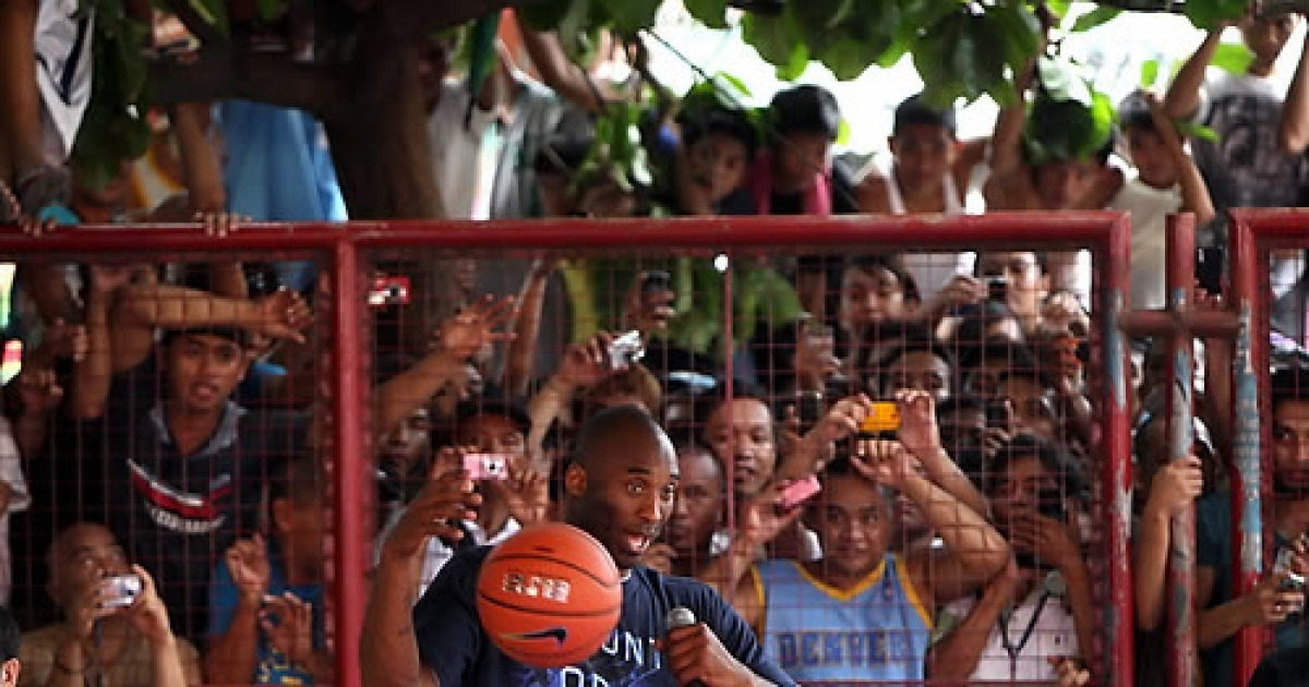 PHILIPPINES KOBE BRYANT VISITS