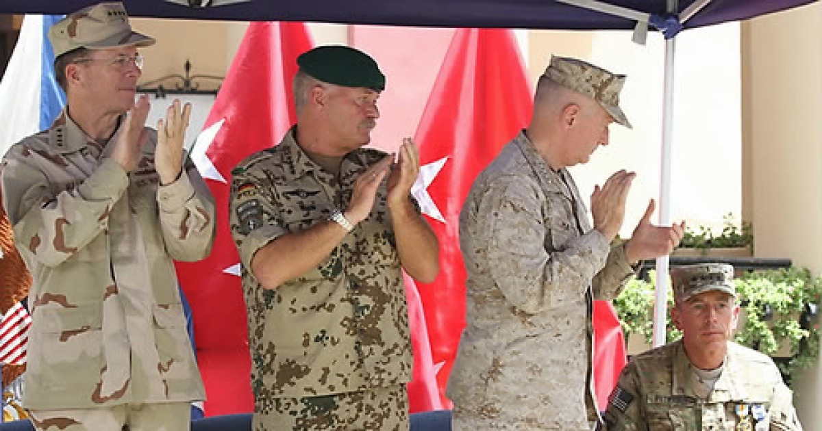 AFGHANISTAN NATO ISAF CHANGE FO COMMAND