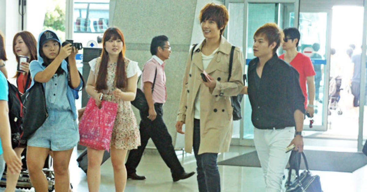 [포토] SS501 박정민, 드라마 촬영 차 대만으로 출국!