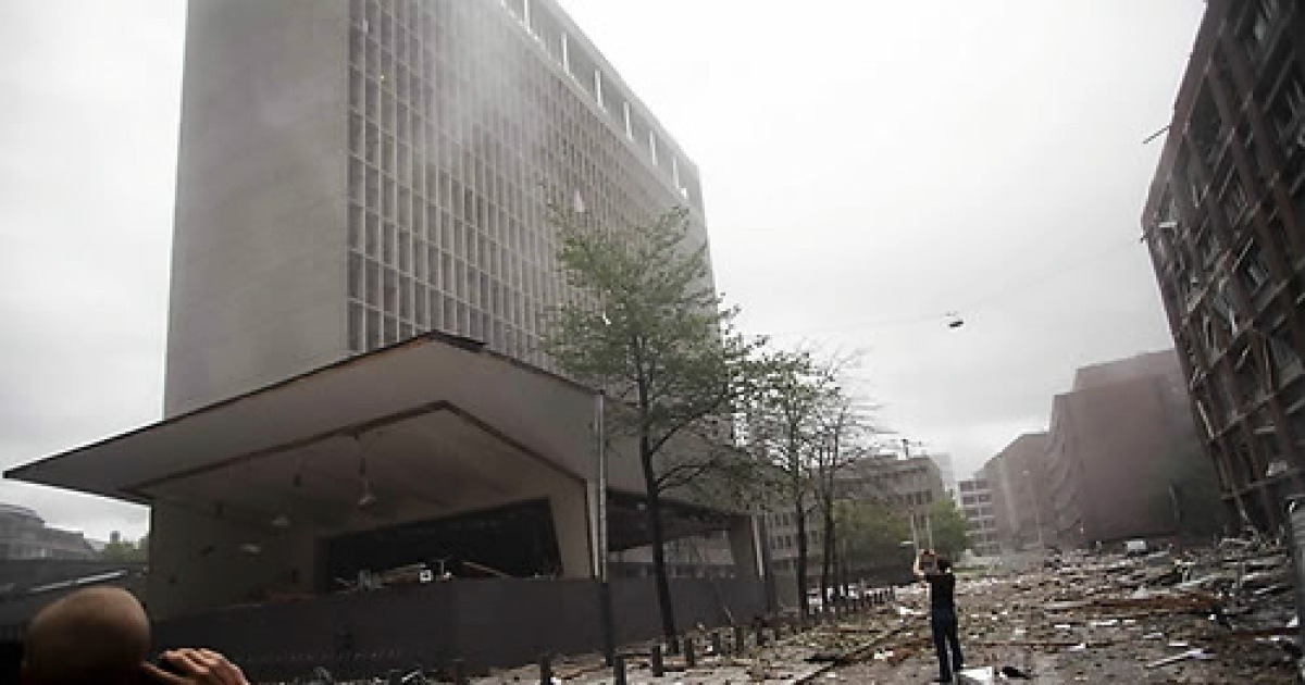 CORRECTION Norway Explosion