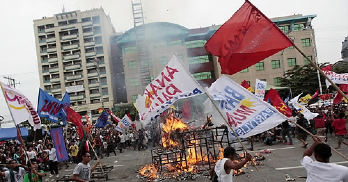 PHILIPPINES PROTEST AQUINO