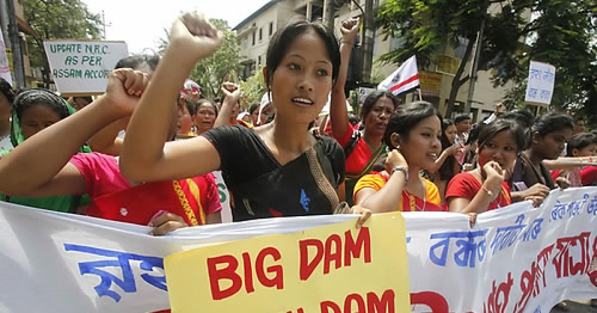 India Dam Protest