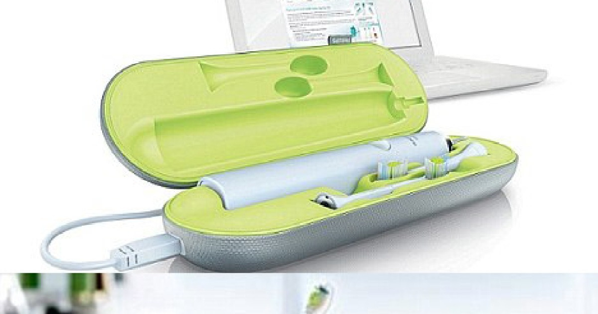 칫솔에 USB 단자가? 필립스 다이아몬드 클린 첫선..'아이투스브러시' 애칭까지