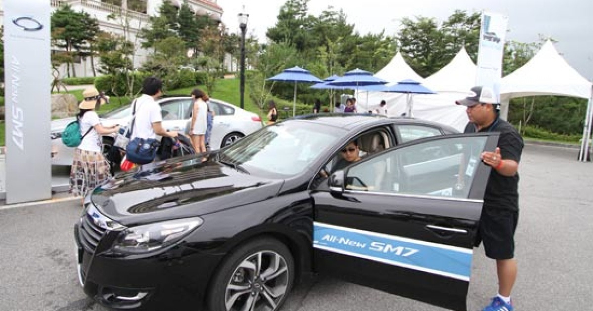 '올 뉴SM7을 알려라'전국서 부릉~
