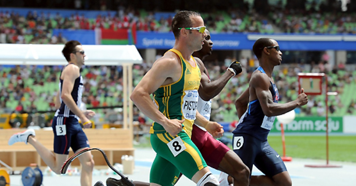 '의족 스프린터' 피스토리우스, 男 400m 준결승행