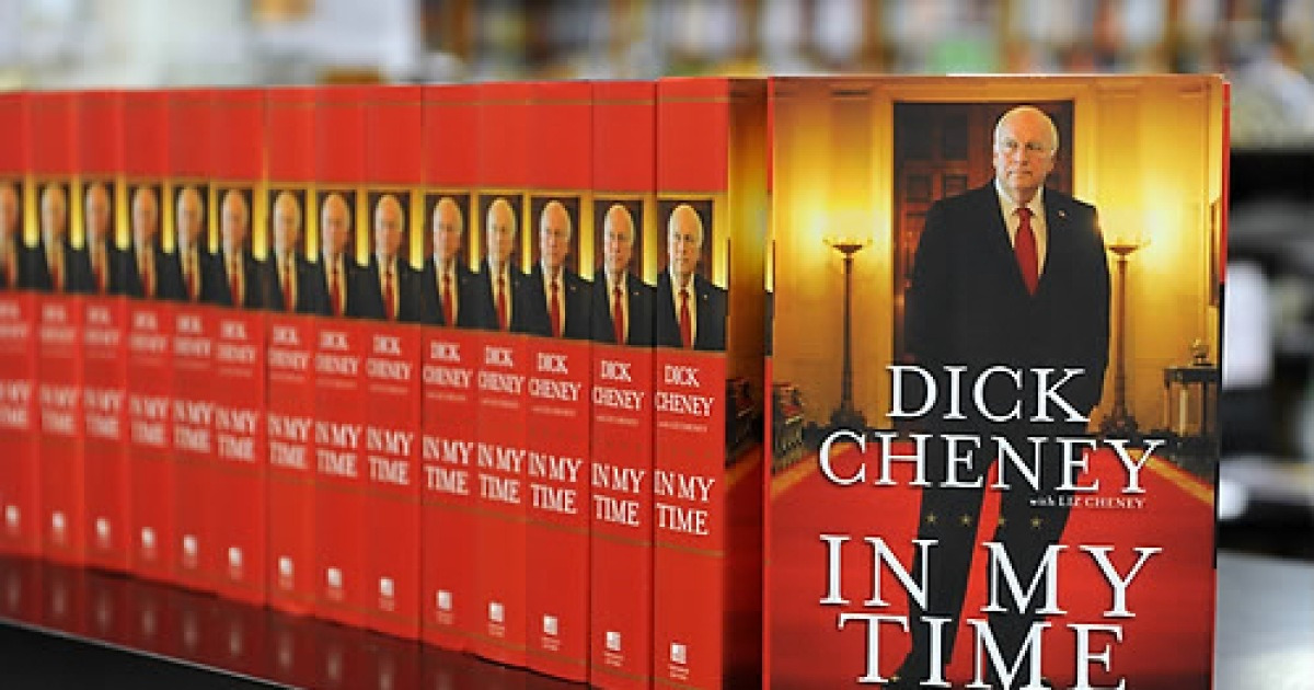 USA CHENEY BOOK IN MY TIME