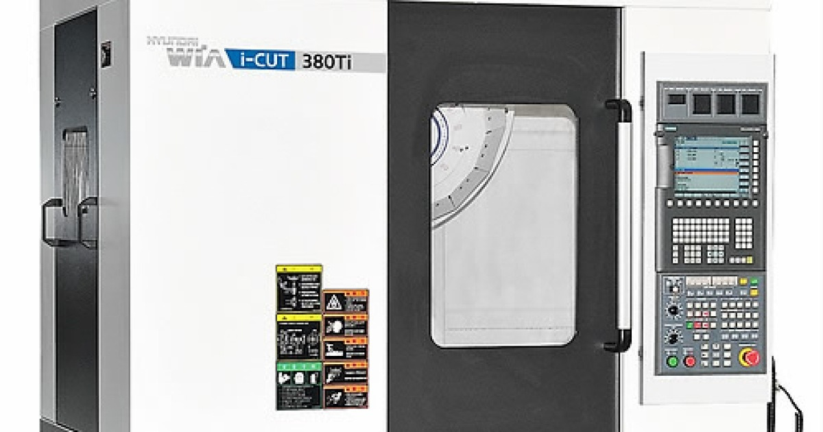 현대위아 공작기계 'i-CUT 380Ti'