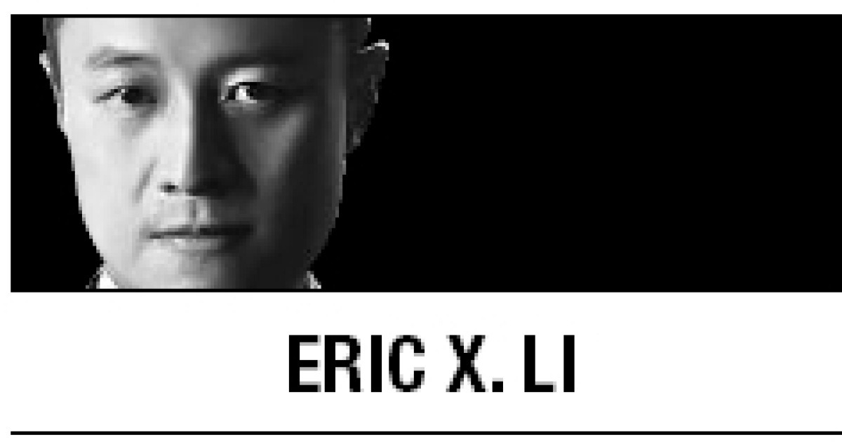 [Eric X. Li] Chinese politics: Left or right, red and redder