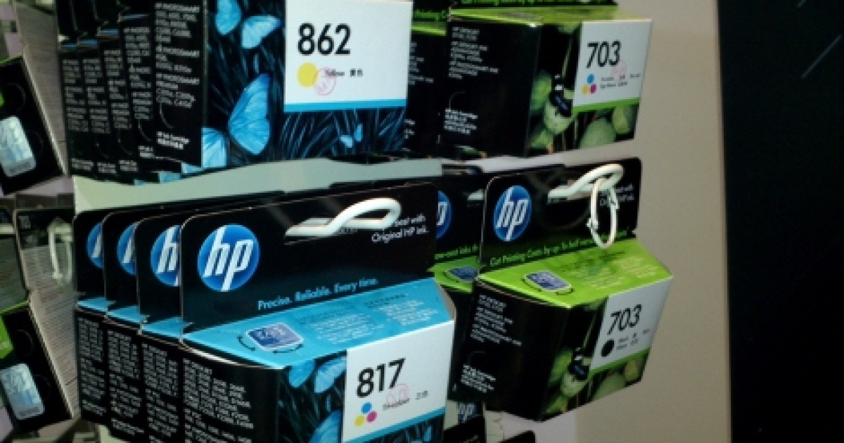 HP "QR코드로 정품 잉크 확인"