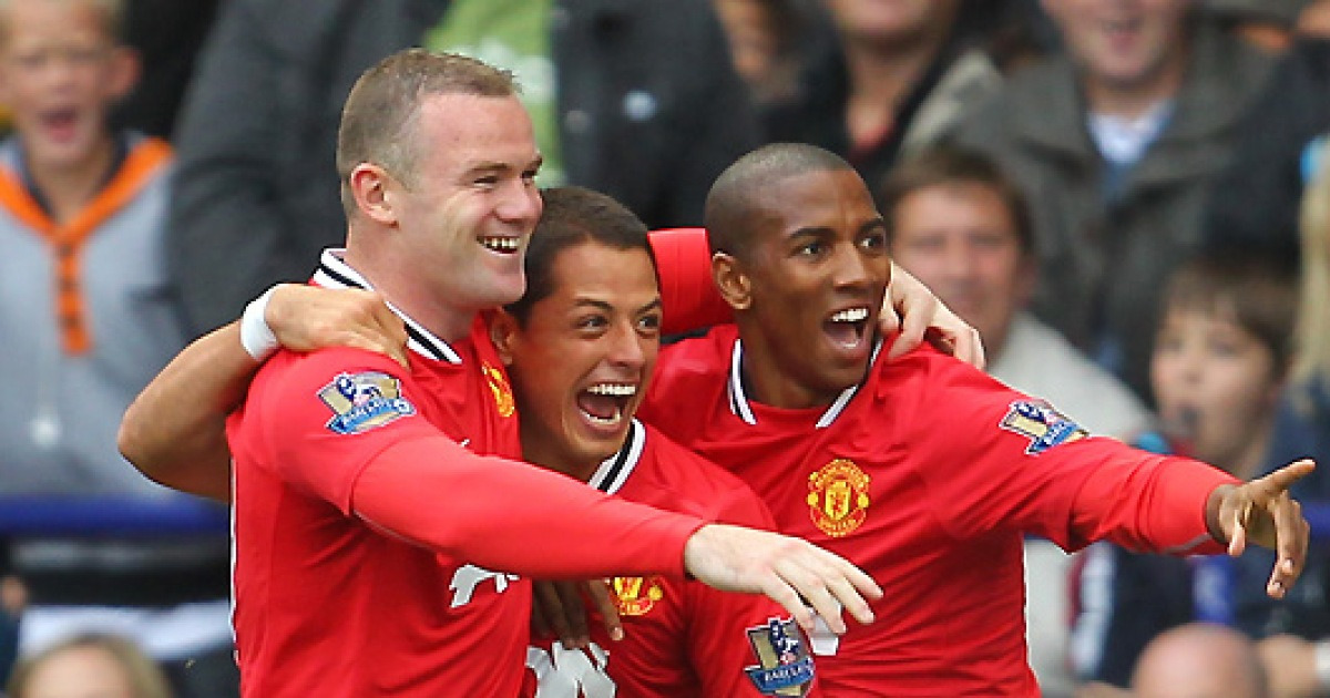 [EPL 4R] '박지성 결장' 맨유, 볼턴에 5-0 대승..루니 또 해트트릭