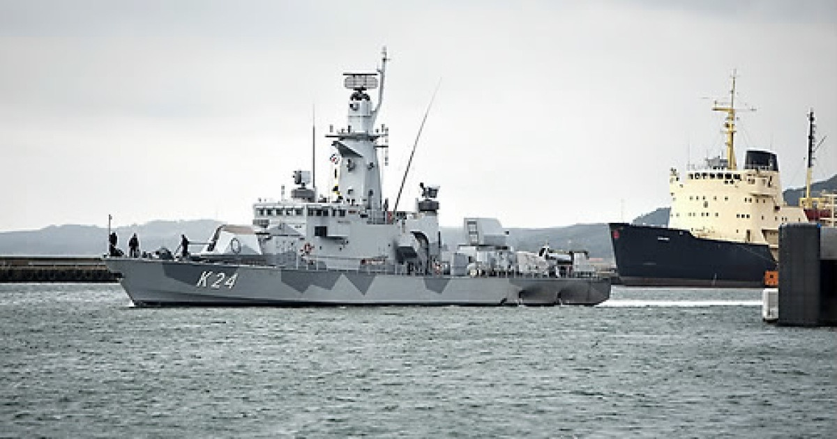 DENMARK NAVAL EXERCISE