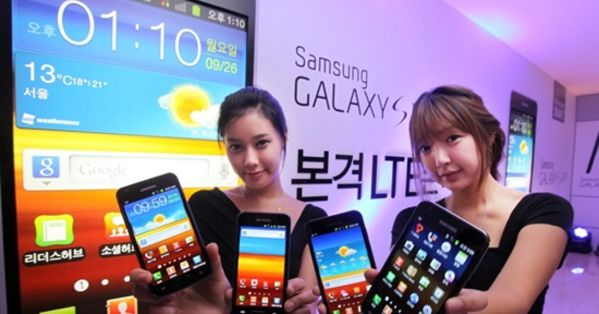 갤럭시S2 LTE 공개, HD화질 구현하는 갤럭시S2 HD LTE도 첫선 [포토엔]