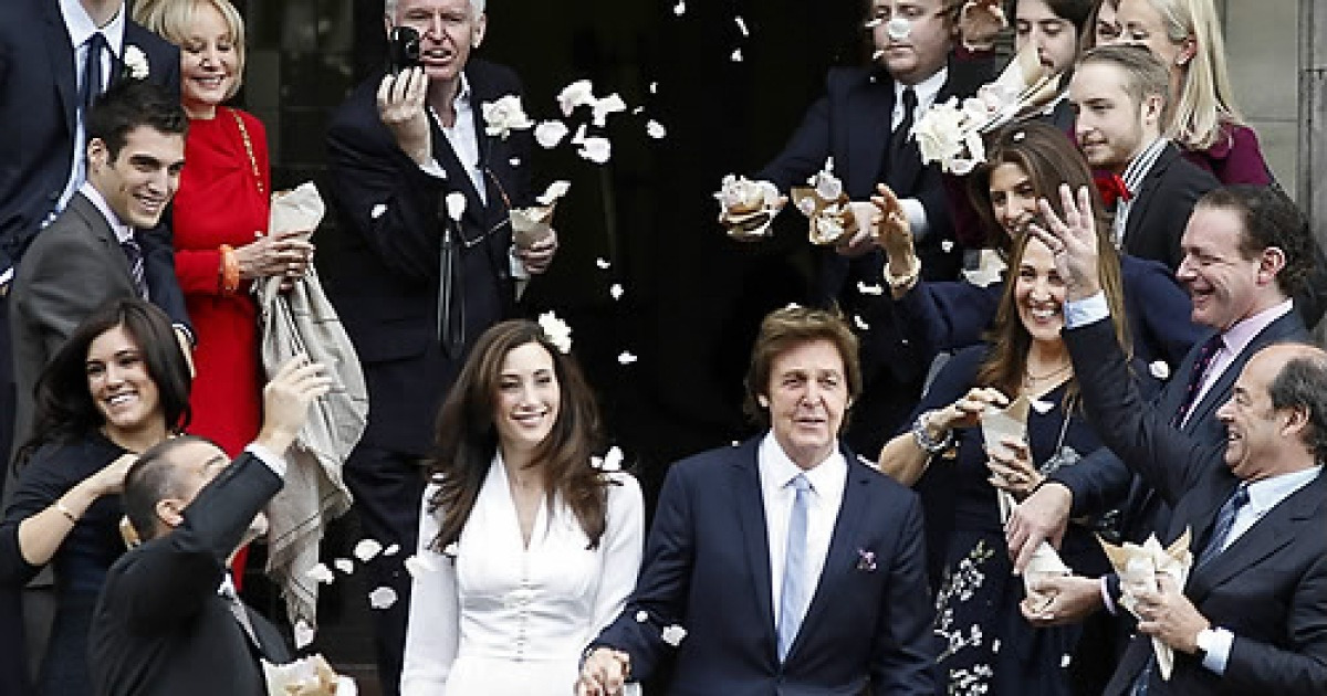 BRITAIN PAUL MCCARTNEY WEDDING