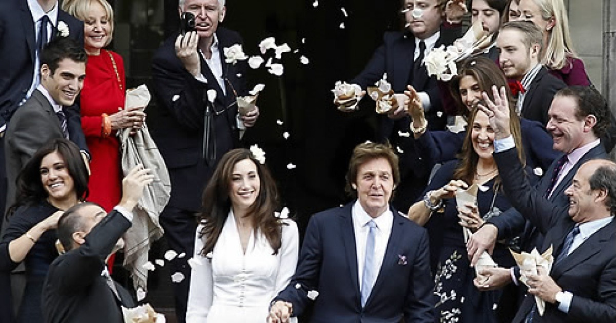 BRITAIN PAUL MCCARTNEY WEDDING