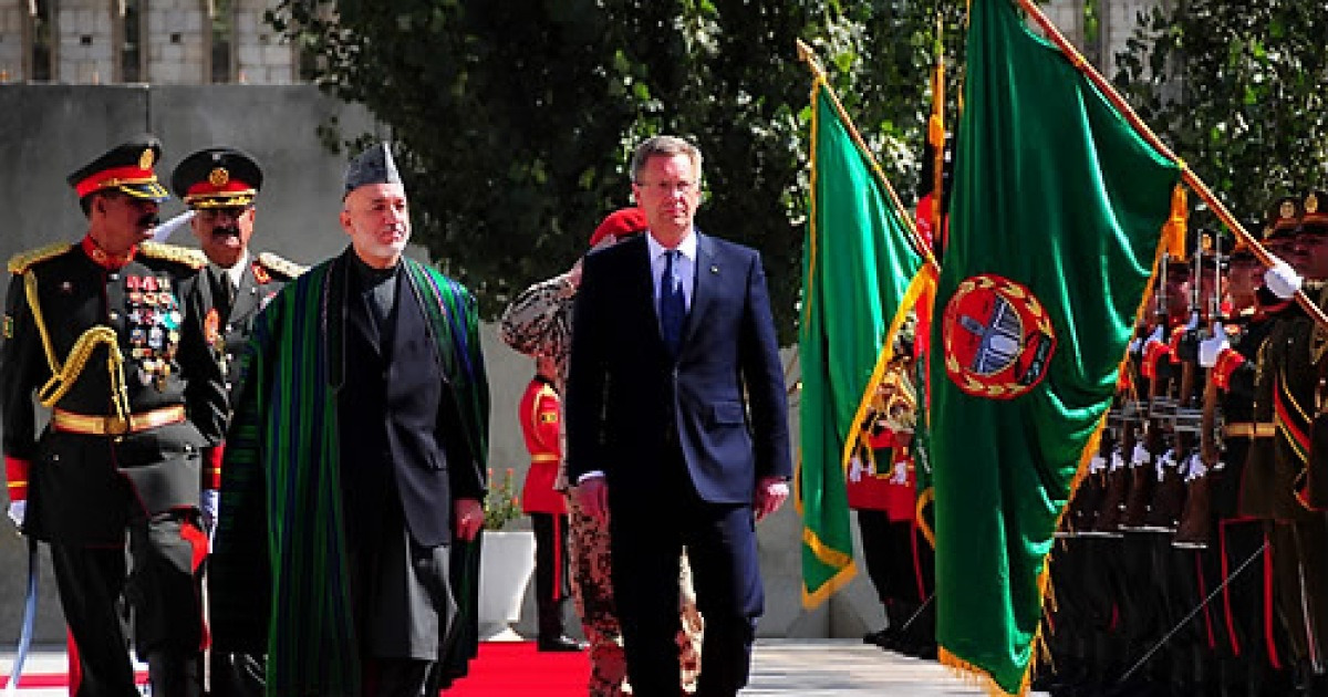 AFGHANISTAN GERMANY PRESIDENT WULFF VISIT